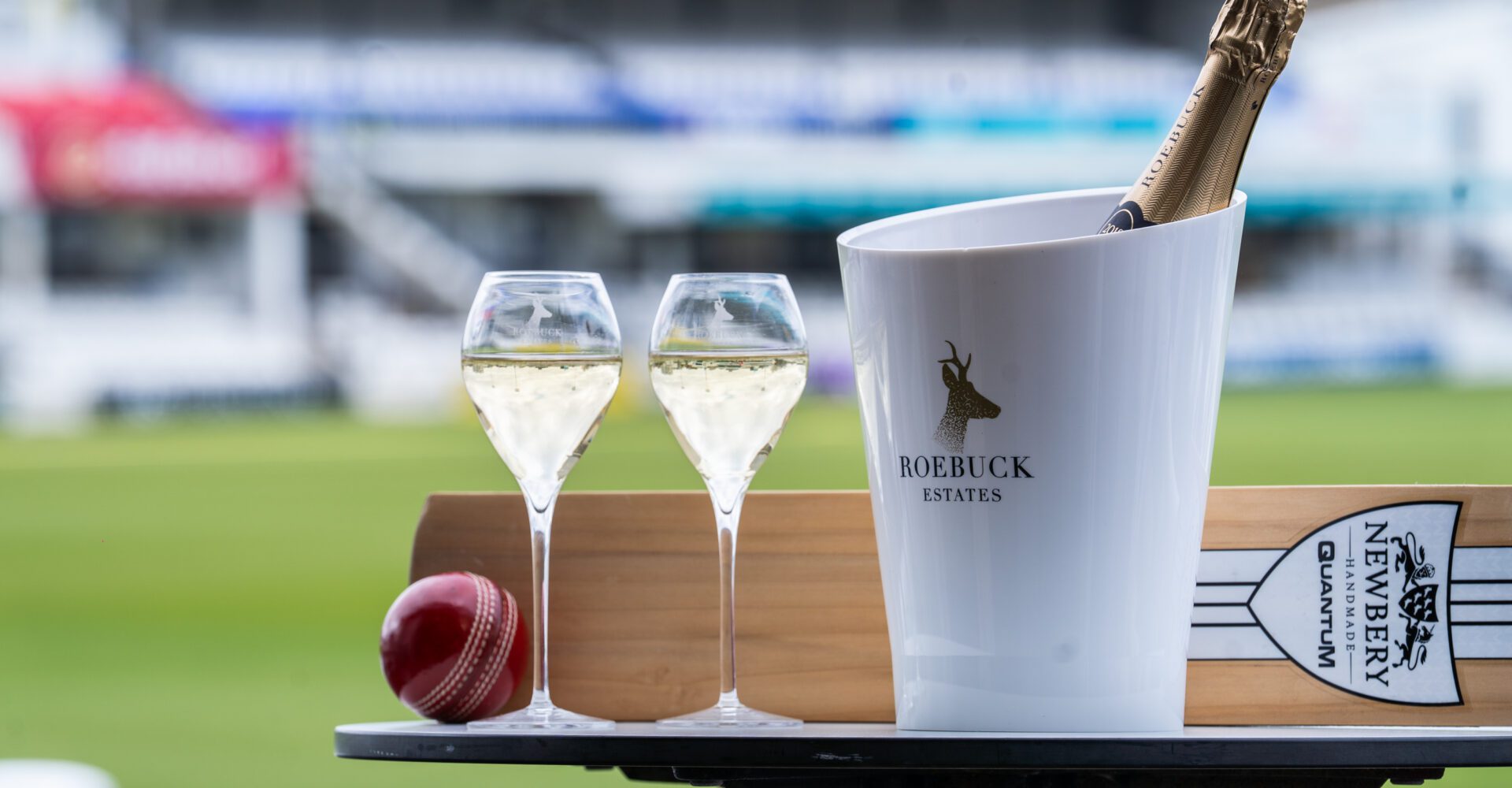 Sparkling Wine at Sussex County Cricket | Roebuck Estates